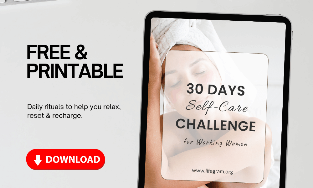 Download Your Free 30-Day Self-Care Challenge PDF - LIFEGRAM - Live ...